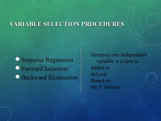 Regression analysis | PPT