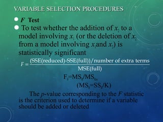 Regression analysis | PPT