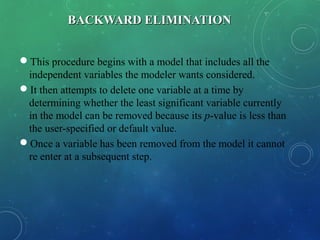 Regression analysis | PPT