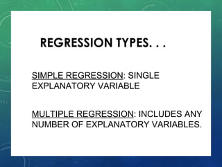 Regression analysis | PPT