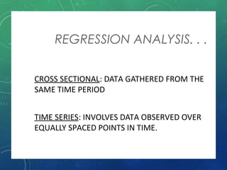 Regression analysis | PPT
