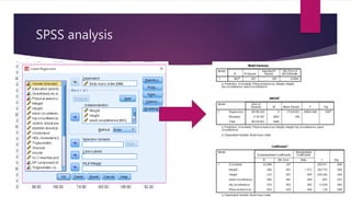 Regression analysis:Lab-mpk | PPTX | Science