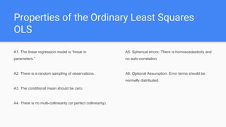Regressionanalysis | PPT