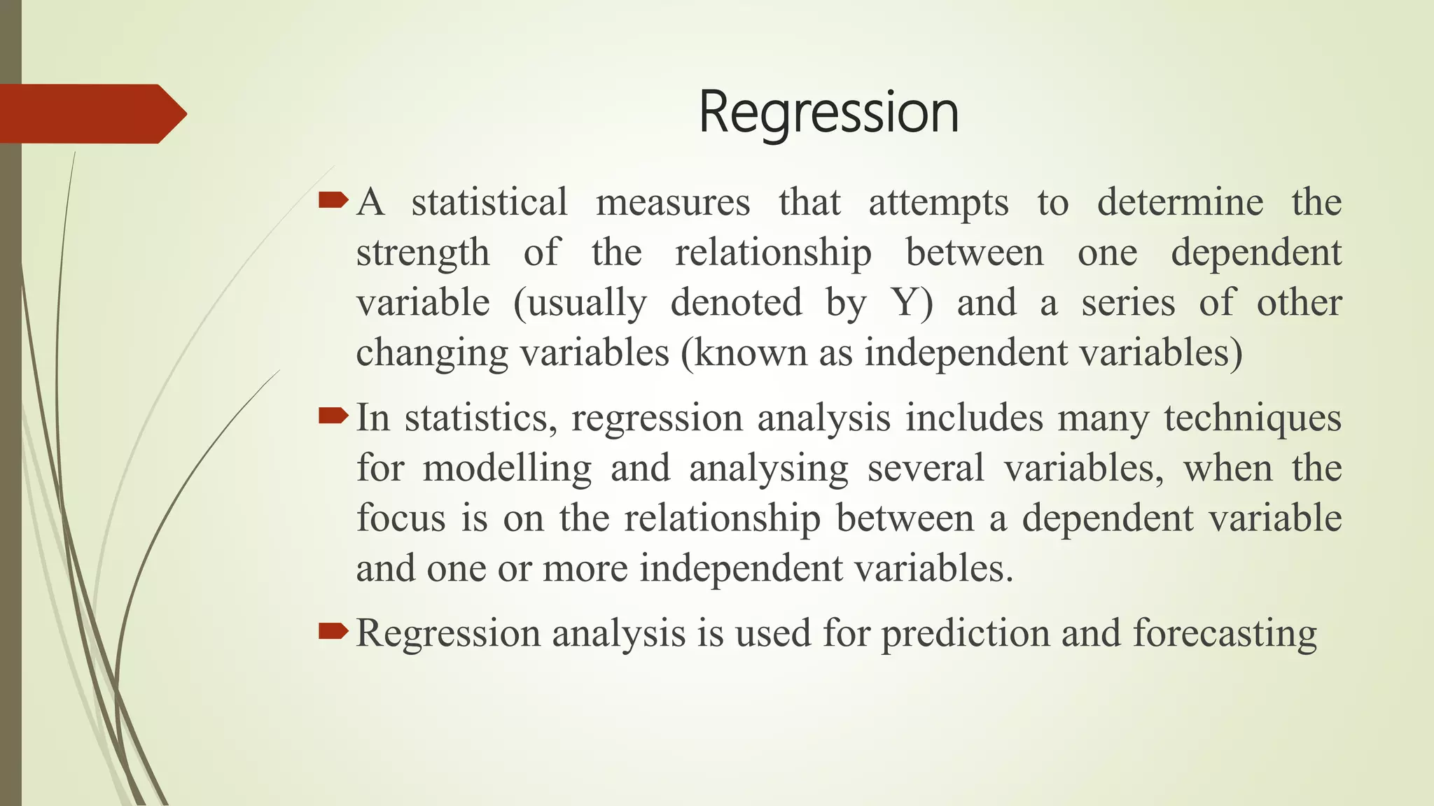 Regression analysis by akanksha Bali | PPT
