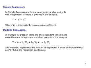 Analysis using SPSS - H.H.The Rajha's College | PPT
