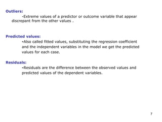 Analysis using SPSS - H.H.The Rajha's College | PPT