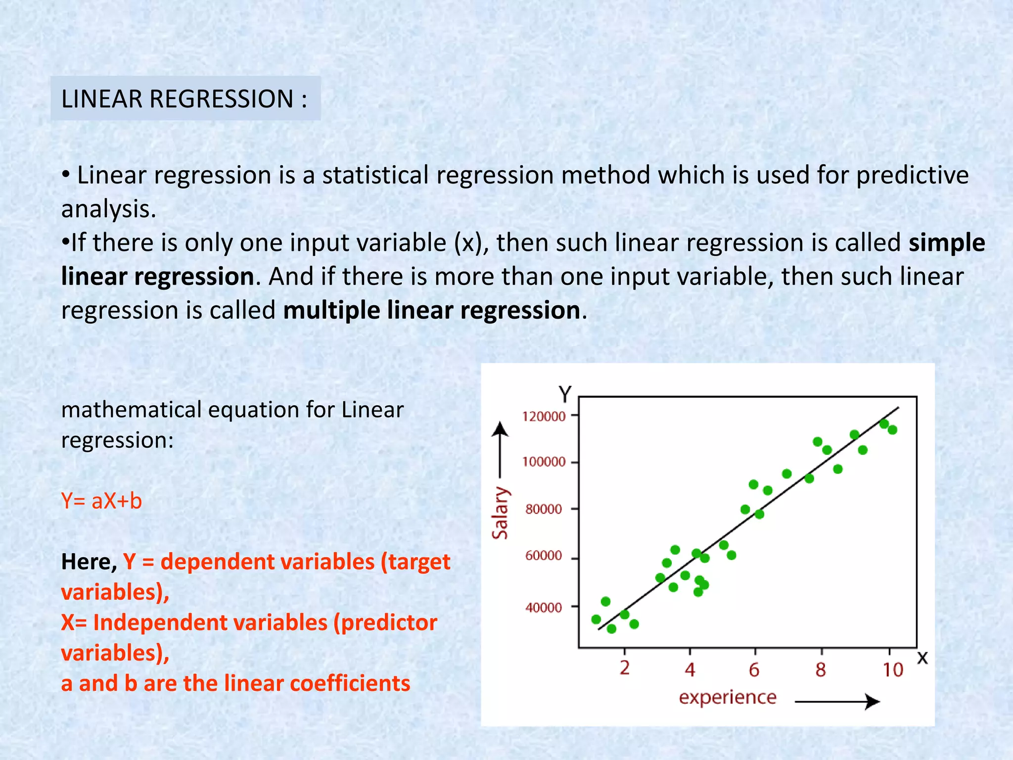 Regression analysis and its type | PDF