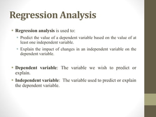 Regression analysis in Research Methodology.pptx