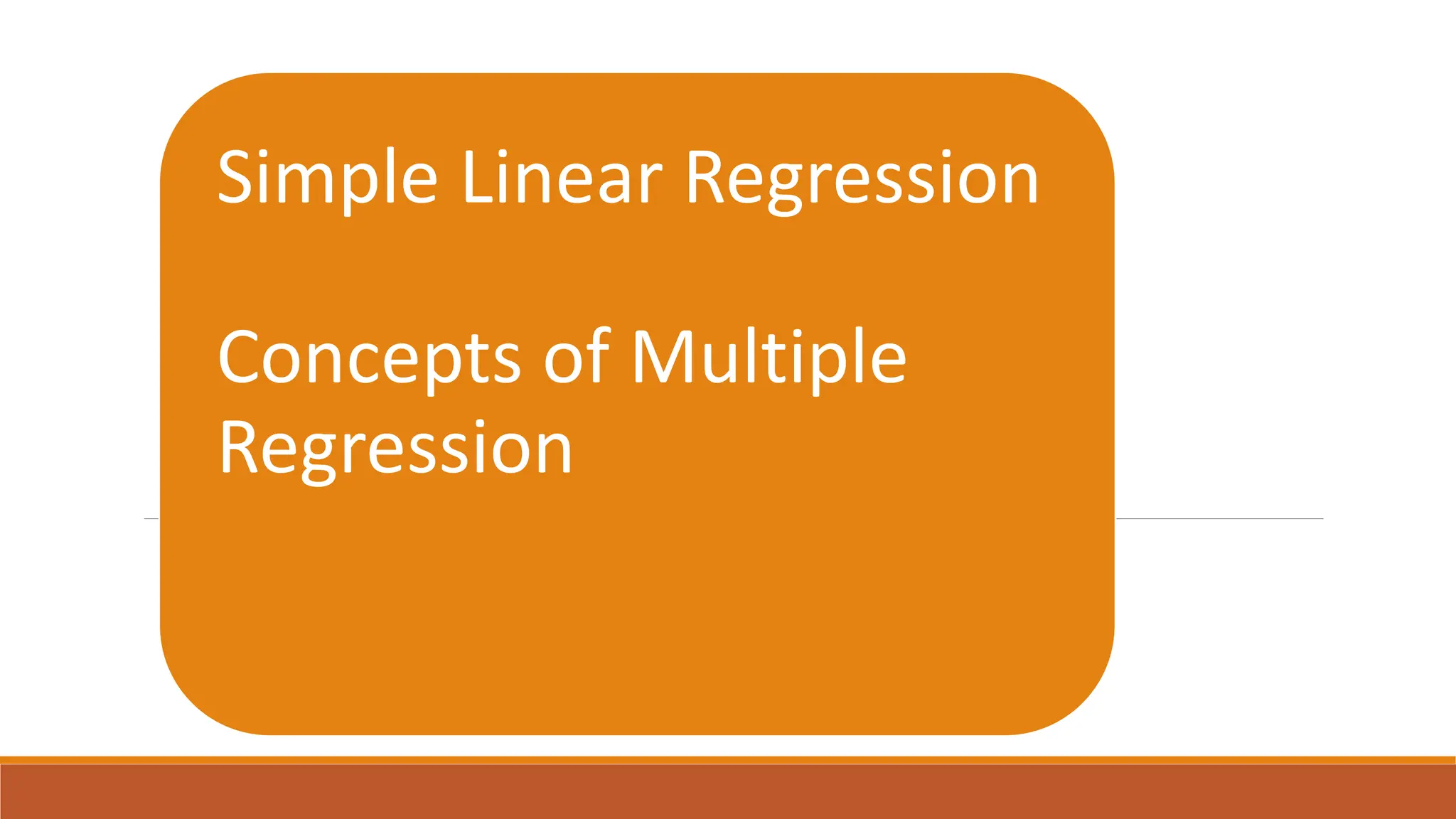Regression Analysis and Multivariate Regression.pptx