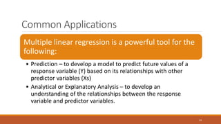 Regression Analysis and Multivariate Regression.pptx | Physics | Science