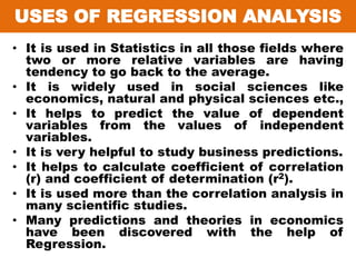 Regression Analysis-Economic Statistics.ppt