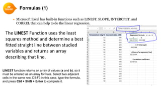 Regression analysis in excel | PDF