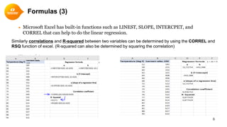 Regression analysis in excel | PDF