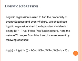 Regression analysis in HR | PPTX