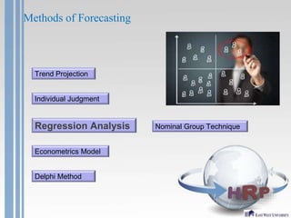 Regression analysis in hr forcasting | PPTX