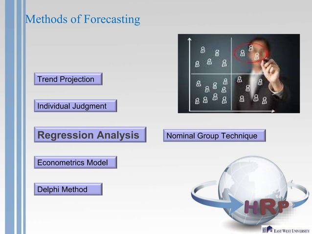Regression analysis in hr forcasting | PPTX