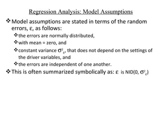 Regression analysis ppt | PPT
