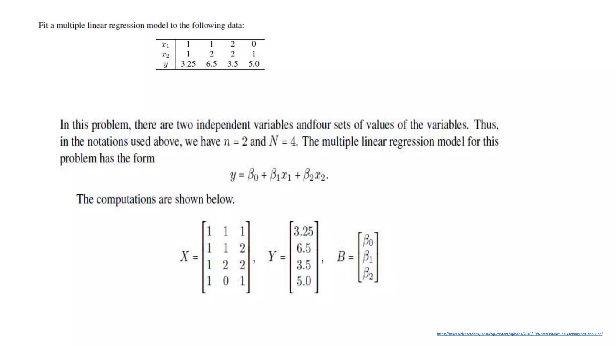Linear Regression and Logistic Regression in ML | PPTX
