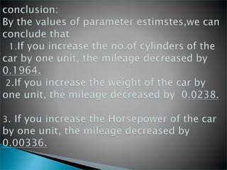 Regression analysis using sas | PPTX