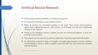 Regression and Artificial Neural Network in R | PPTX