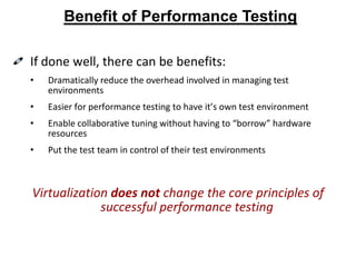 Regression and performance testing | PPT