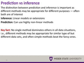 Introduction to regression data mining to analyze data | PPTX