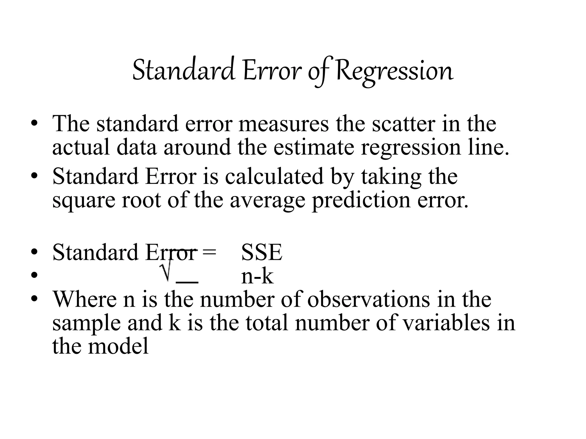 Regression And Correlation Coefficient Ppt