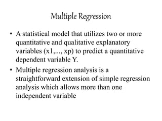 Regression & correlation coefficient | PPT