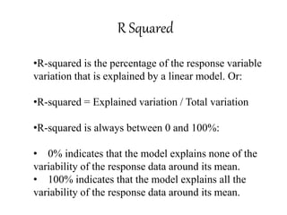 Regression & correlation coefficient | PPT
