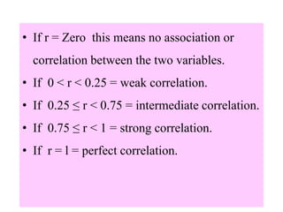 Regression & correlation coefficient | PPT