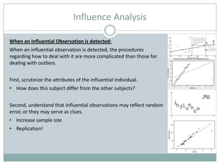 Regression diagnostics | PPTX