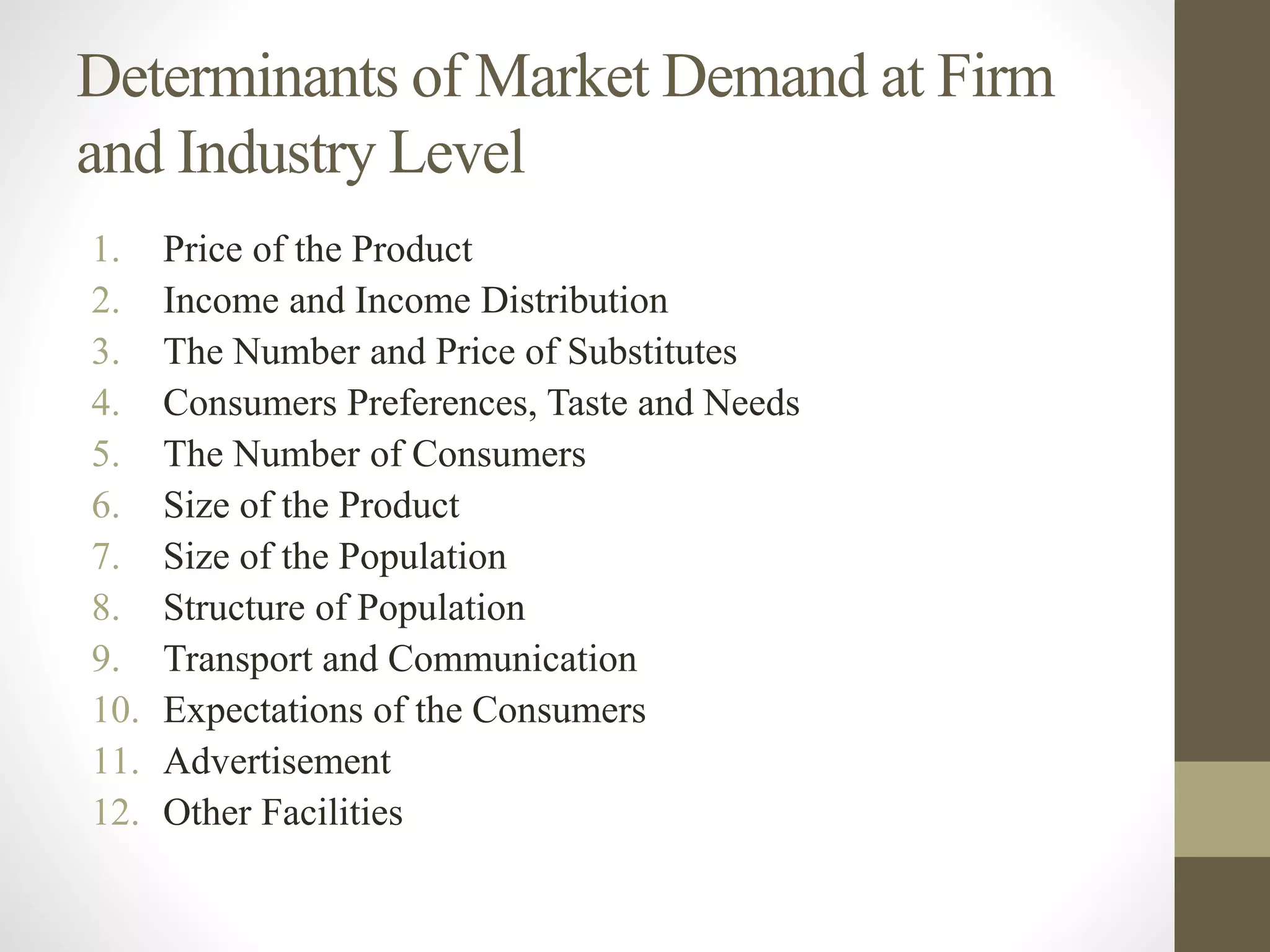 Demand Estimate by Regression E .g. Classmate Notebook | PPTX
