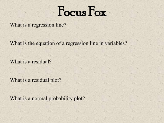 Regression Inference Confidence Intervals Pptx