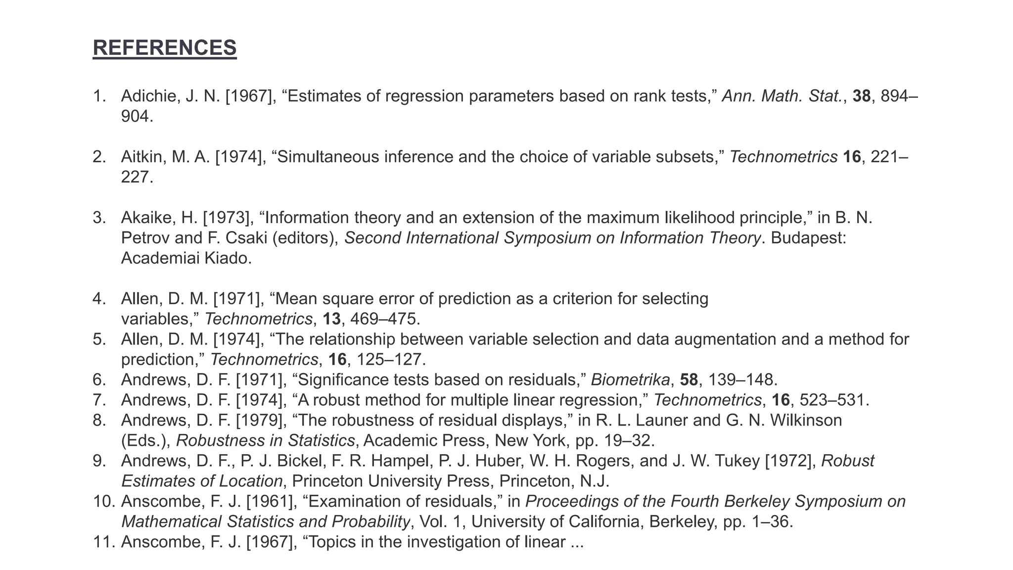 Research methodology Regression Modeling.pptx