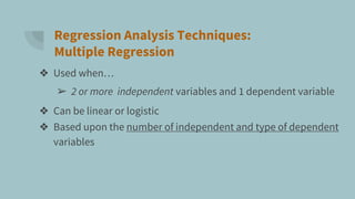 Regression Analysis Research Presentation | PPTX | Bodybuilding | Sports