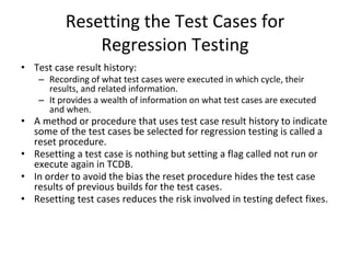 Regression testing | PPTX