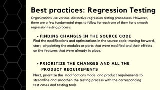 Regression Testing - An Overview | PDF