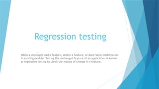 Regression testing based on manual testing.pptx