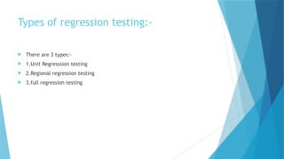 Regression testing based on manual testing.pptx