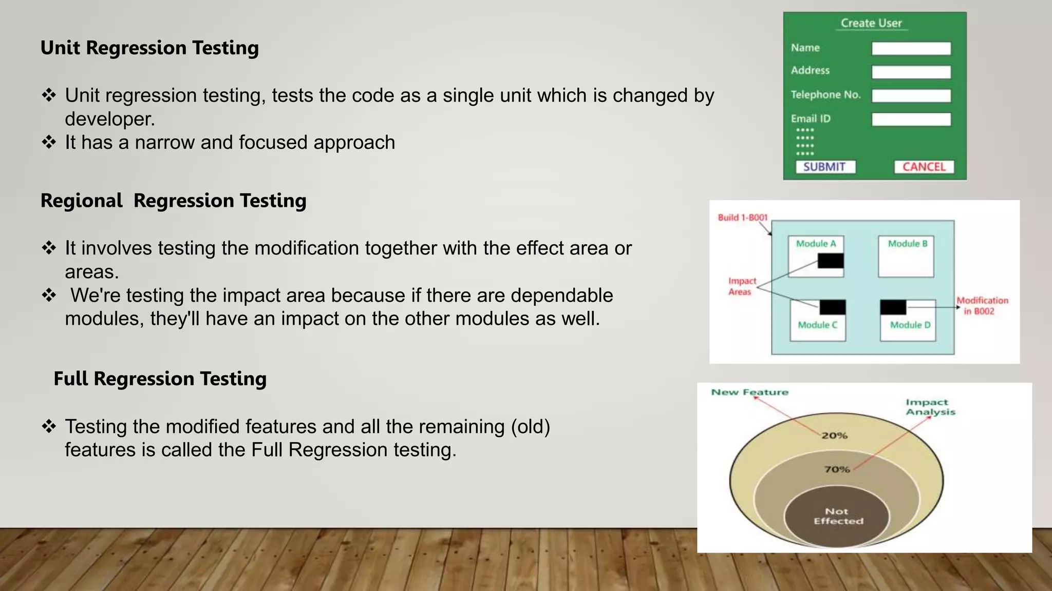 Regression Testing .pptx Regression Testing .pptx