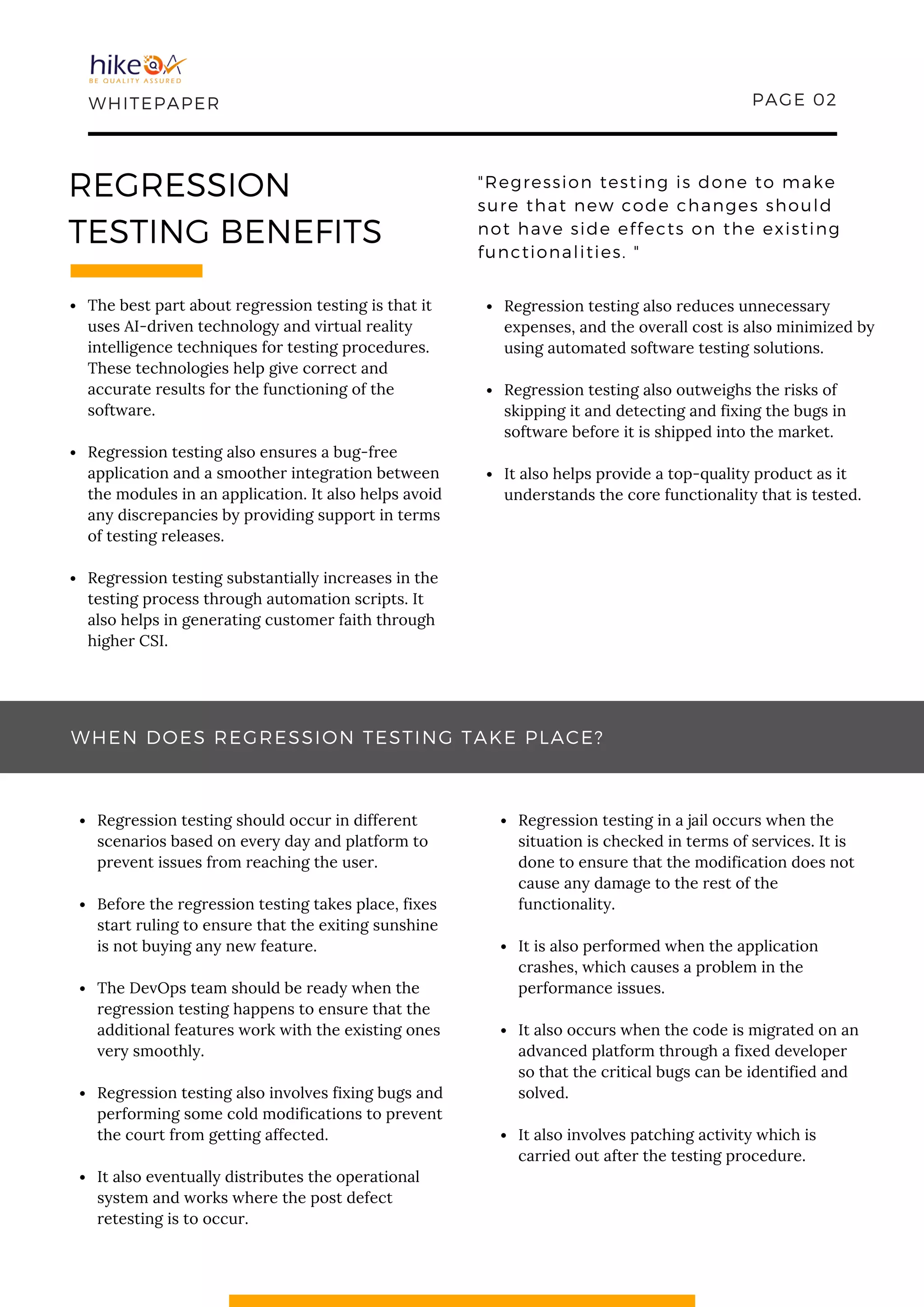 Regression Testing Framework Pdf