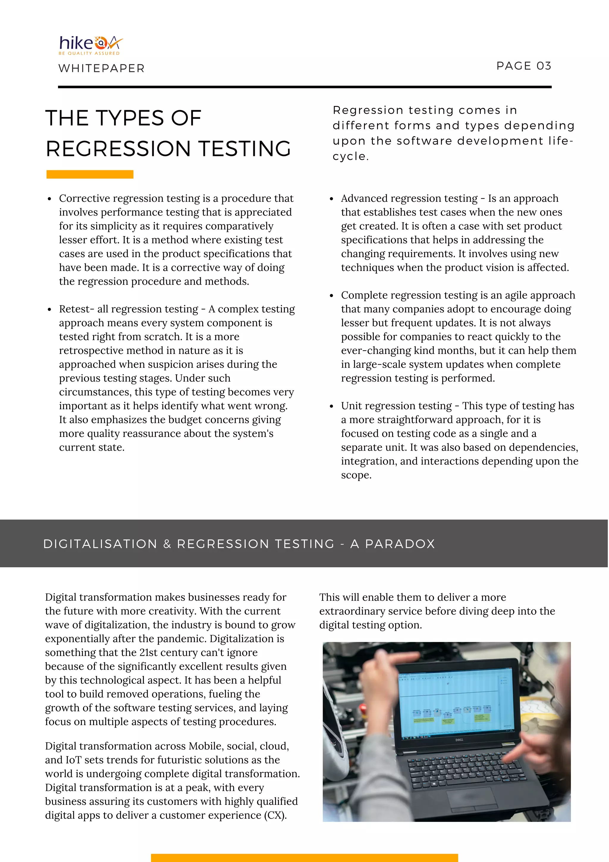 Regression Testing Framework Pdf