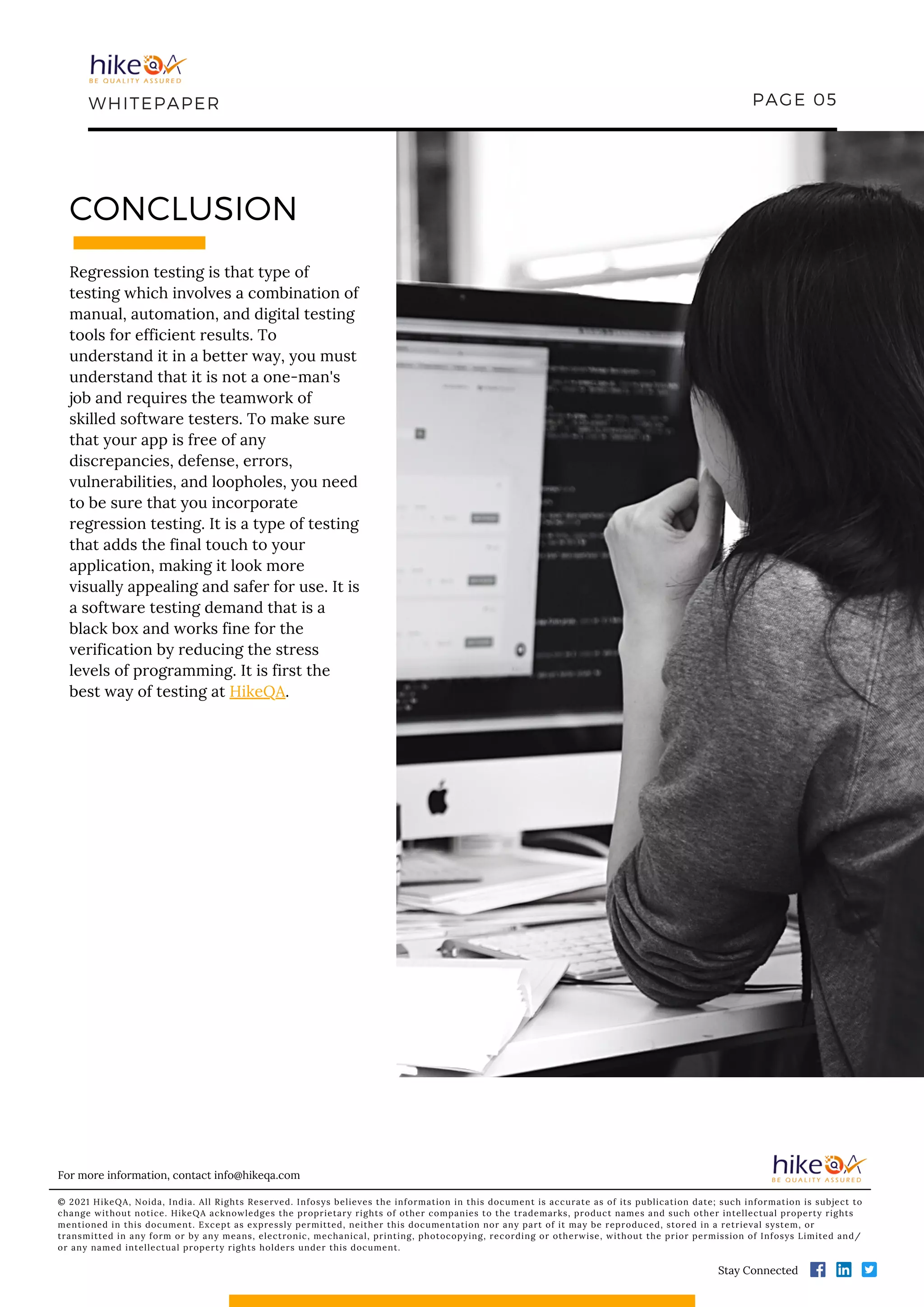 Regression Testing Framework Pdf