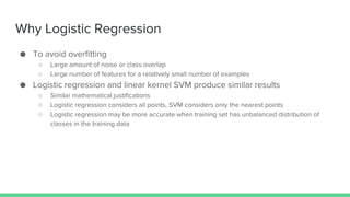 Regression vs Deep Neural net vs SVM | PPTX