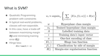 Regression vs Deep Neural net vs SVM | PPTX