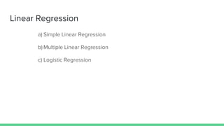 Regression vs Neural Net | PPT