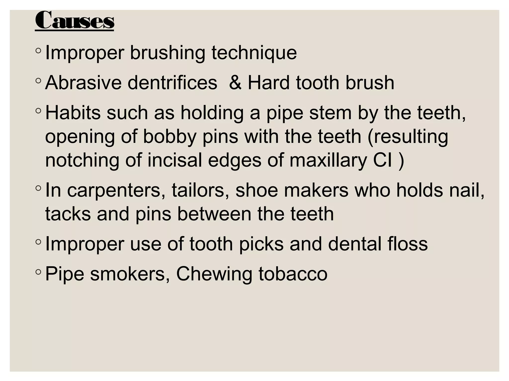 Regressive alterations of teeth | PPT