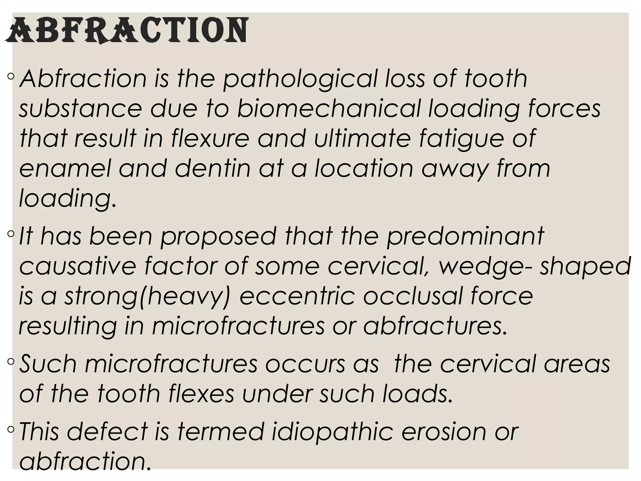Regressive alterations of teeth | PPT