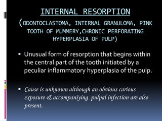 REGRESSIVE ALTERATIONS OF THE TEETH.pptx