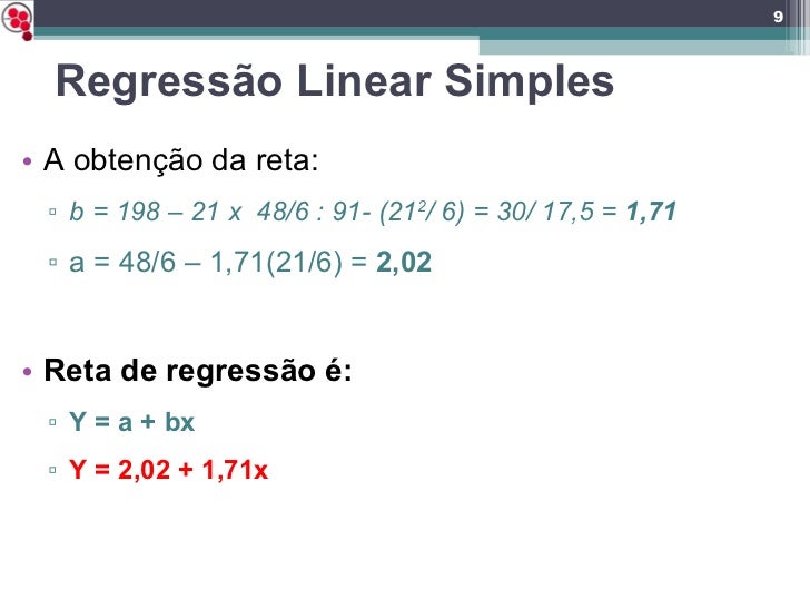 Regressão Linear Simples